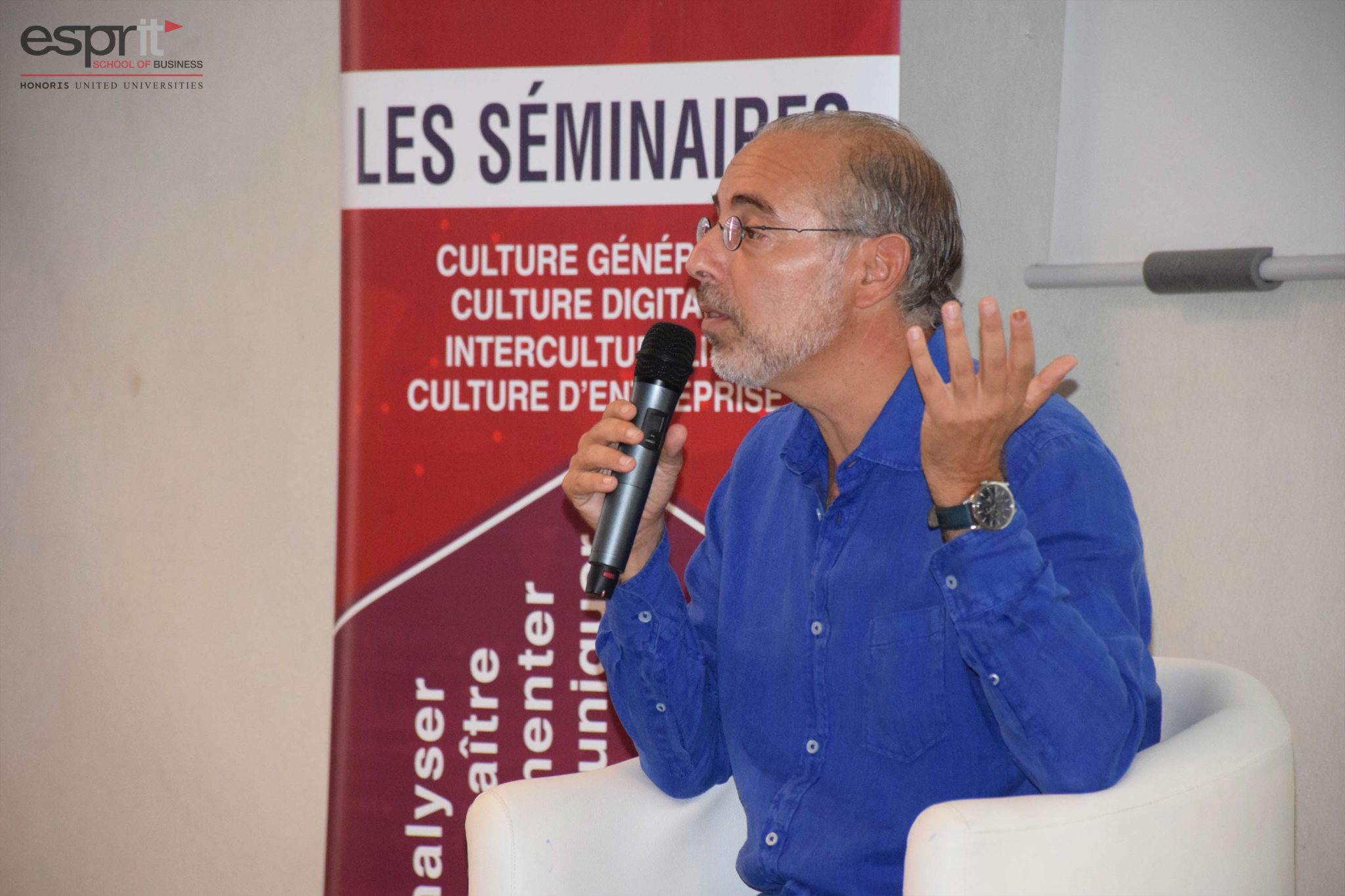 Esprit School of Business - Conférence de M. Baccar Gherib