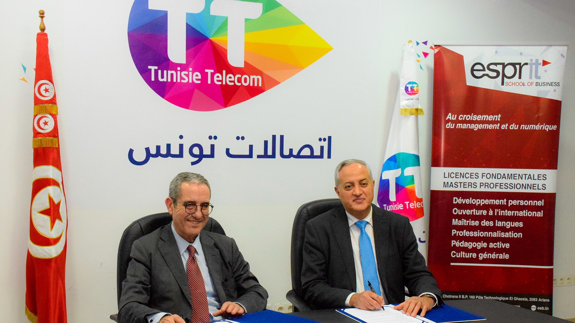 Esprit School of Business - Signature de convention de partenariat ...