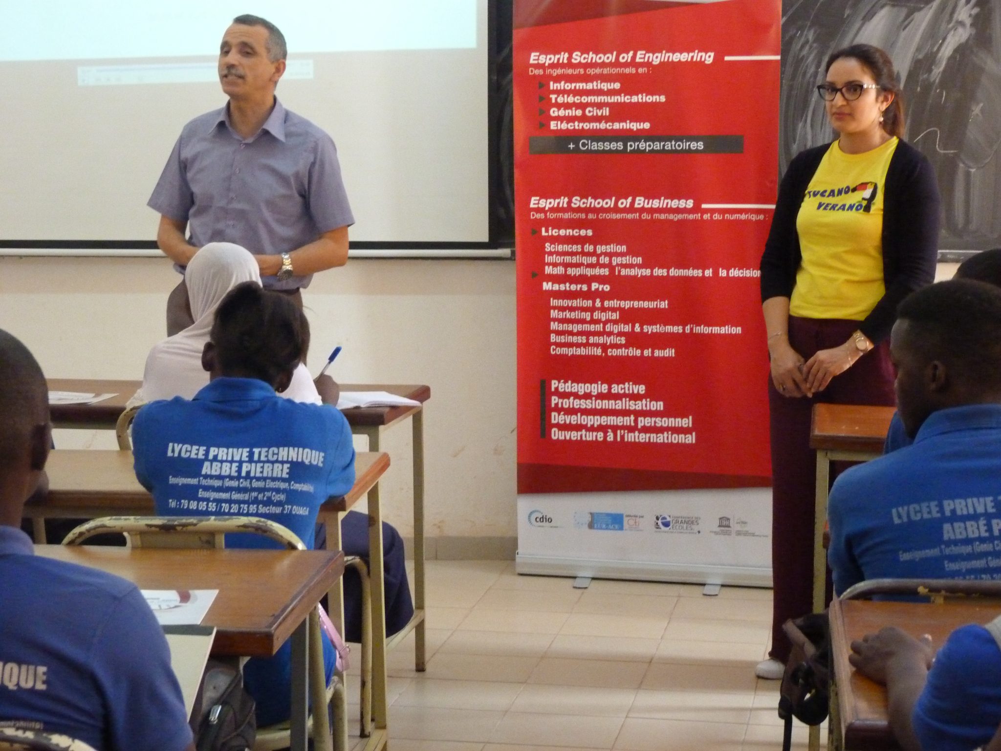 Esprit School of Business - Le groupe Esprit présent aux JPO de son ...