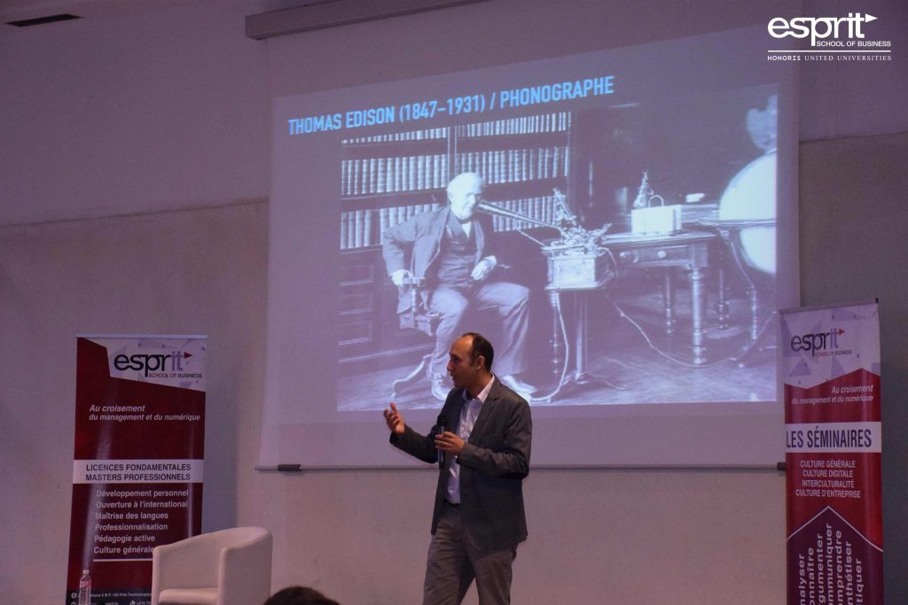 Esprit School of Business - Conférence de M. Anas Ghrab