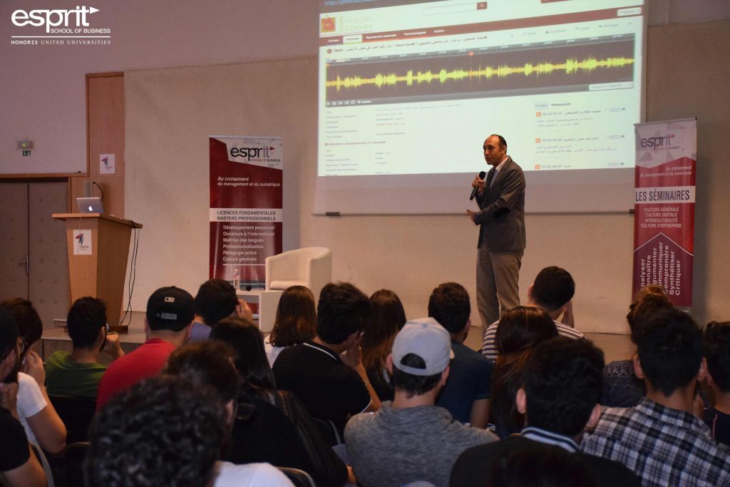 Esprit School of Business - Conférence de M. Anas Ghrab