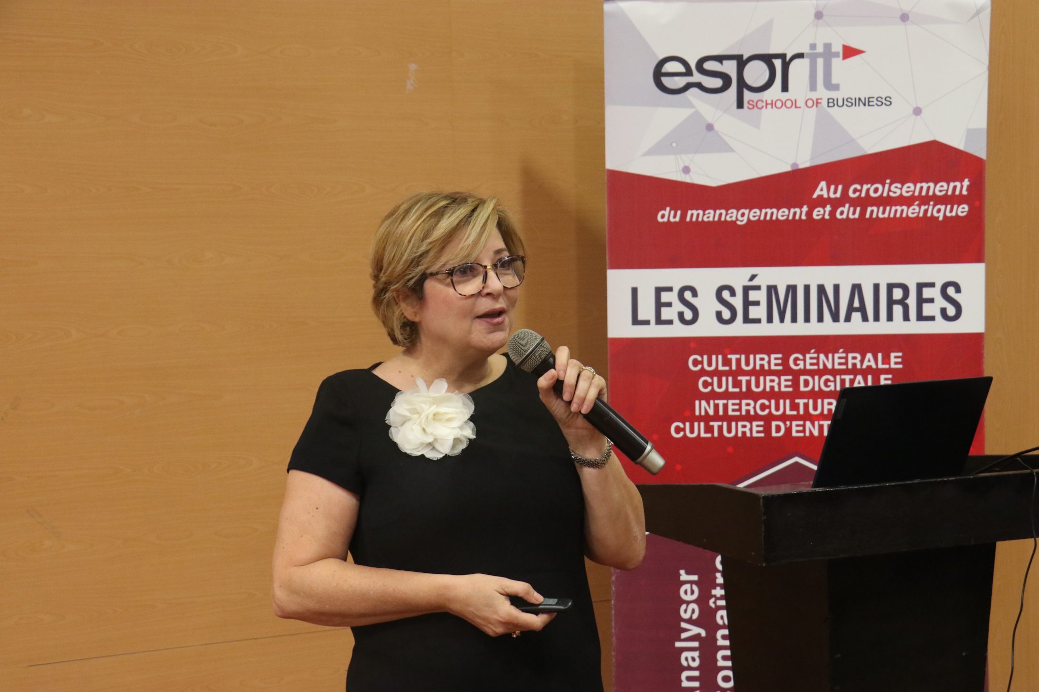 Esprit School of Business - Conférence de Mme Emmna Jemmali