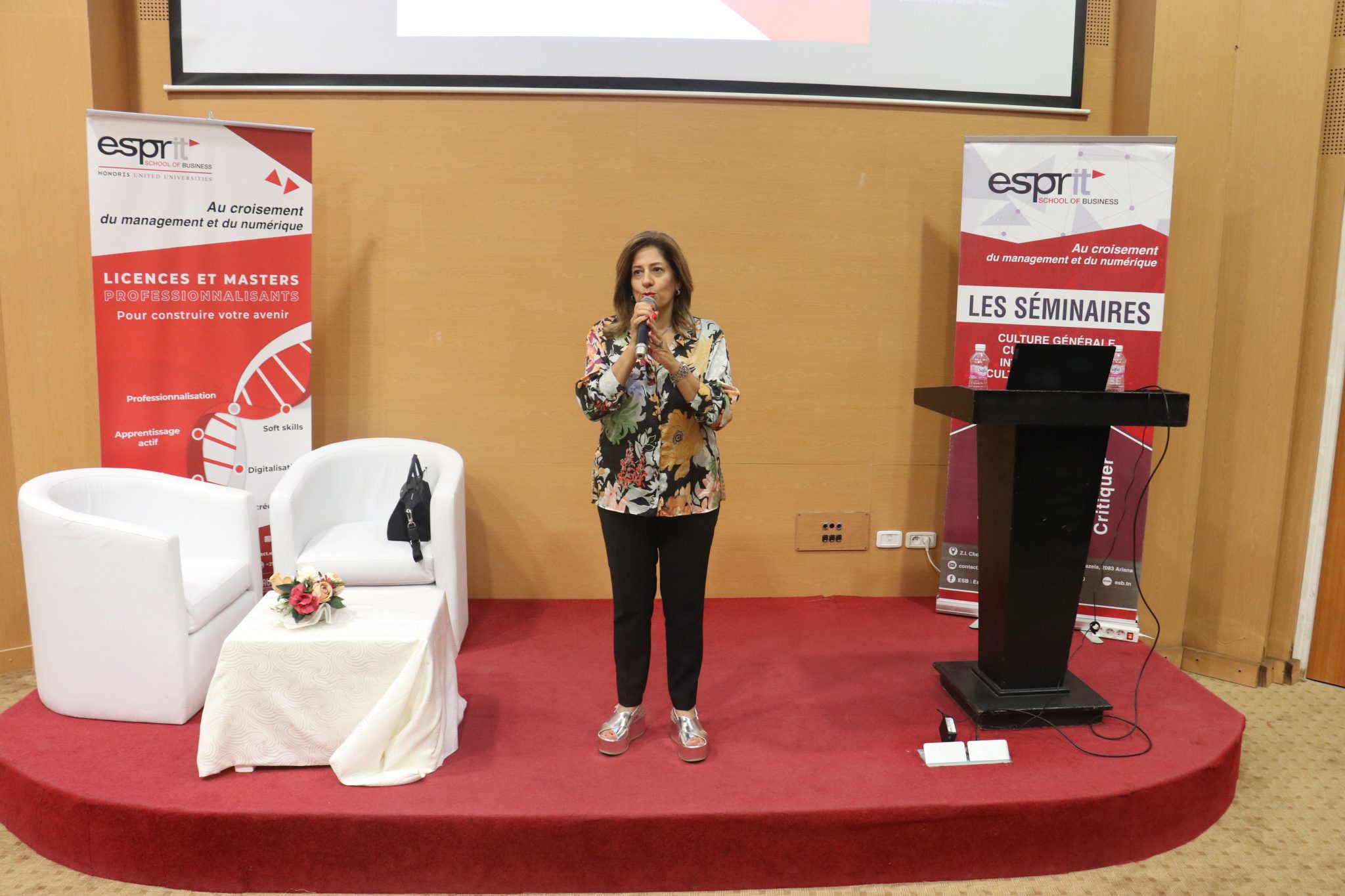 Esprit School of Business - Conférence de Mme Faten Ben Aissa