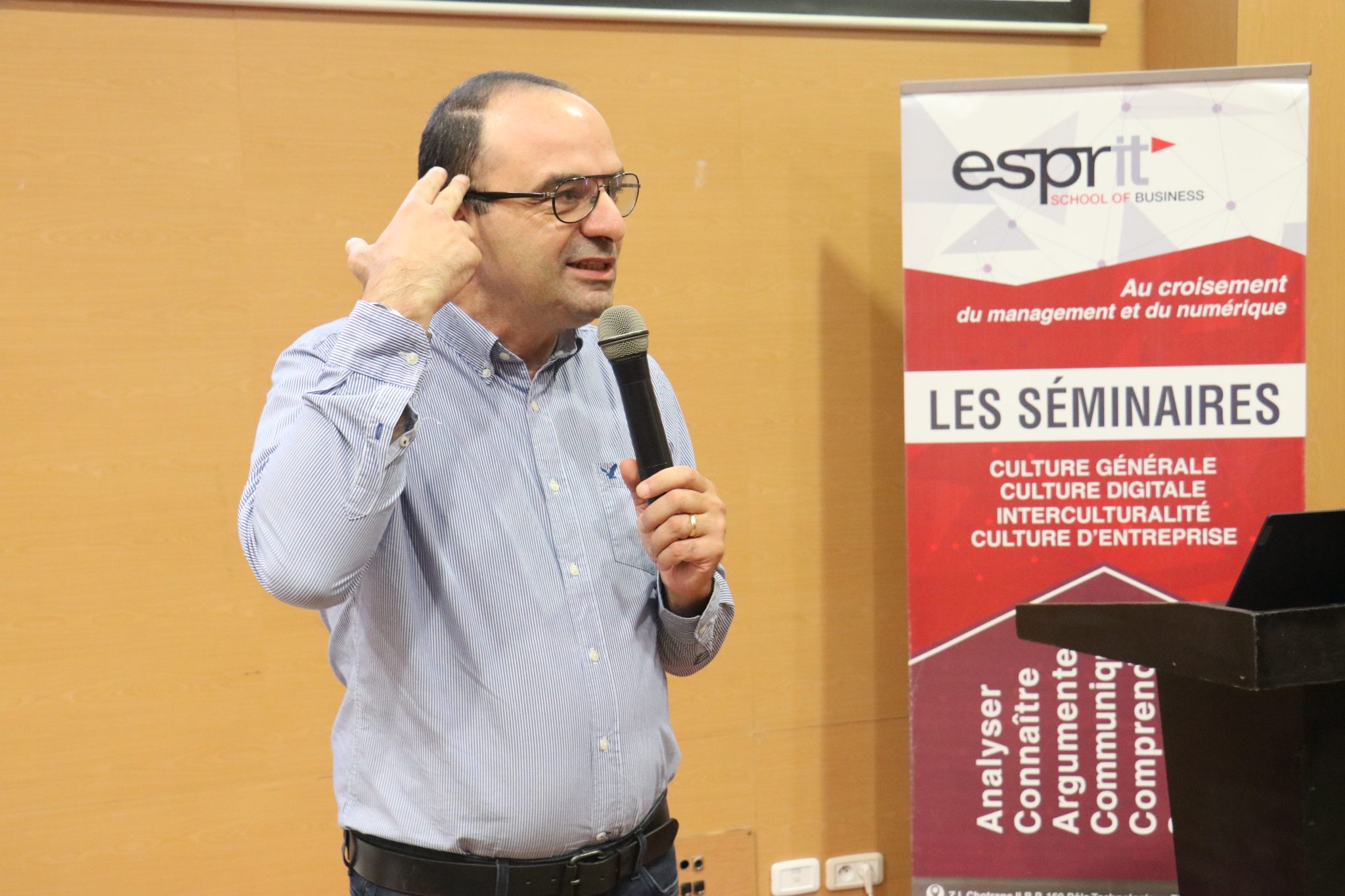 Esprit School of Business - Conférence de M. Jalel Ben Romdhane