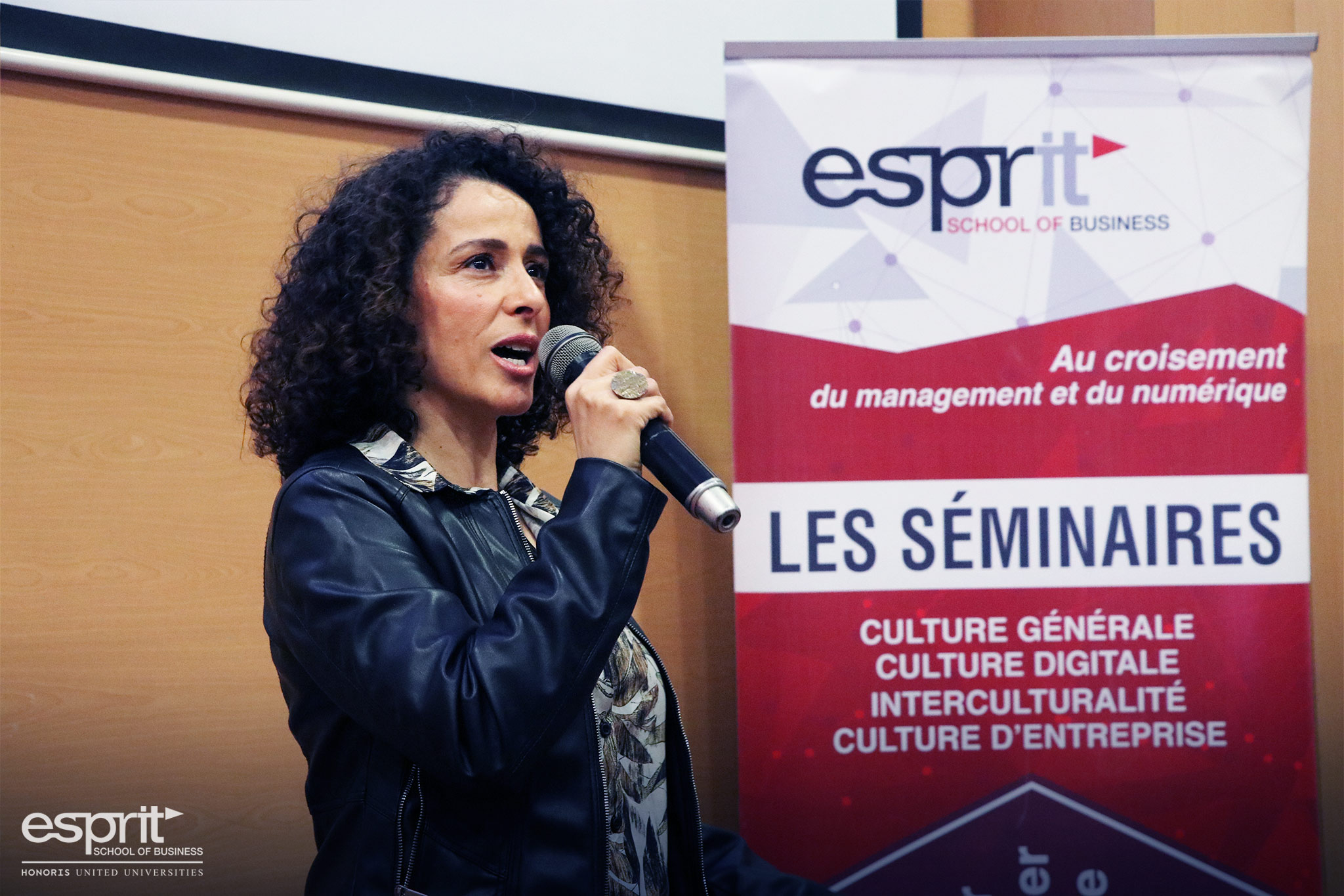 Esprit School of Business - Conférence de Mme Chekra Rammeh