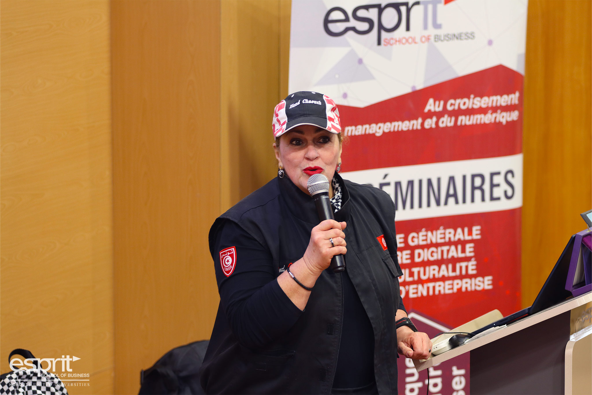 Esprit School of Business - Conférence de Mme Hend Chaouch
