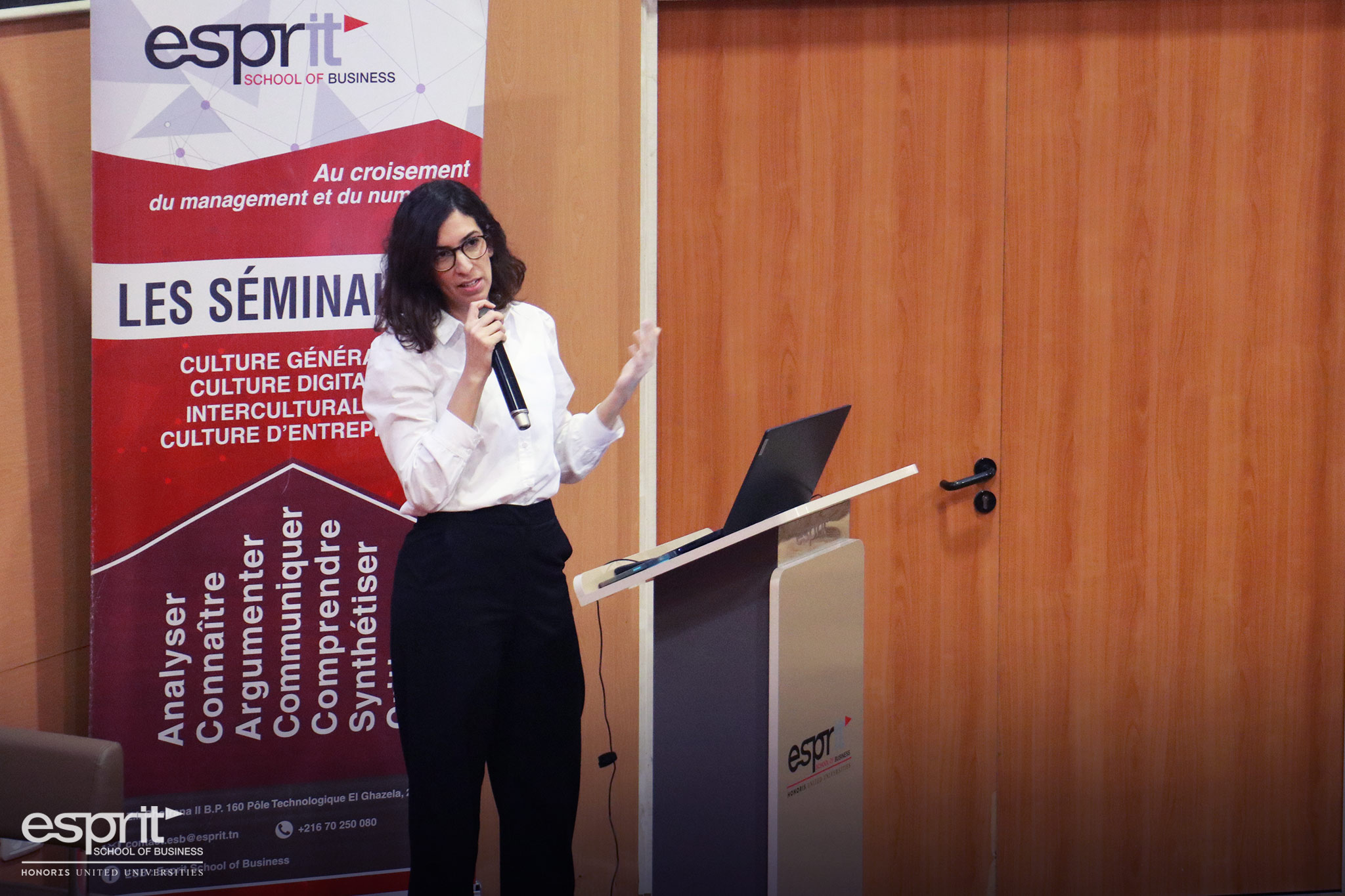 Esprit School of Business - Conférence de Mme Mayssa Mrabet Esprit School of Business - Conférence de Mme Mayssa Mrabet