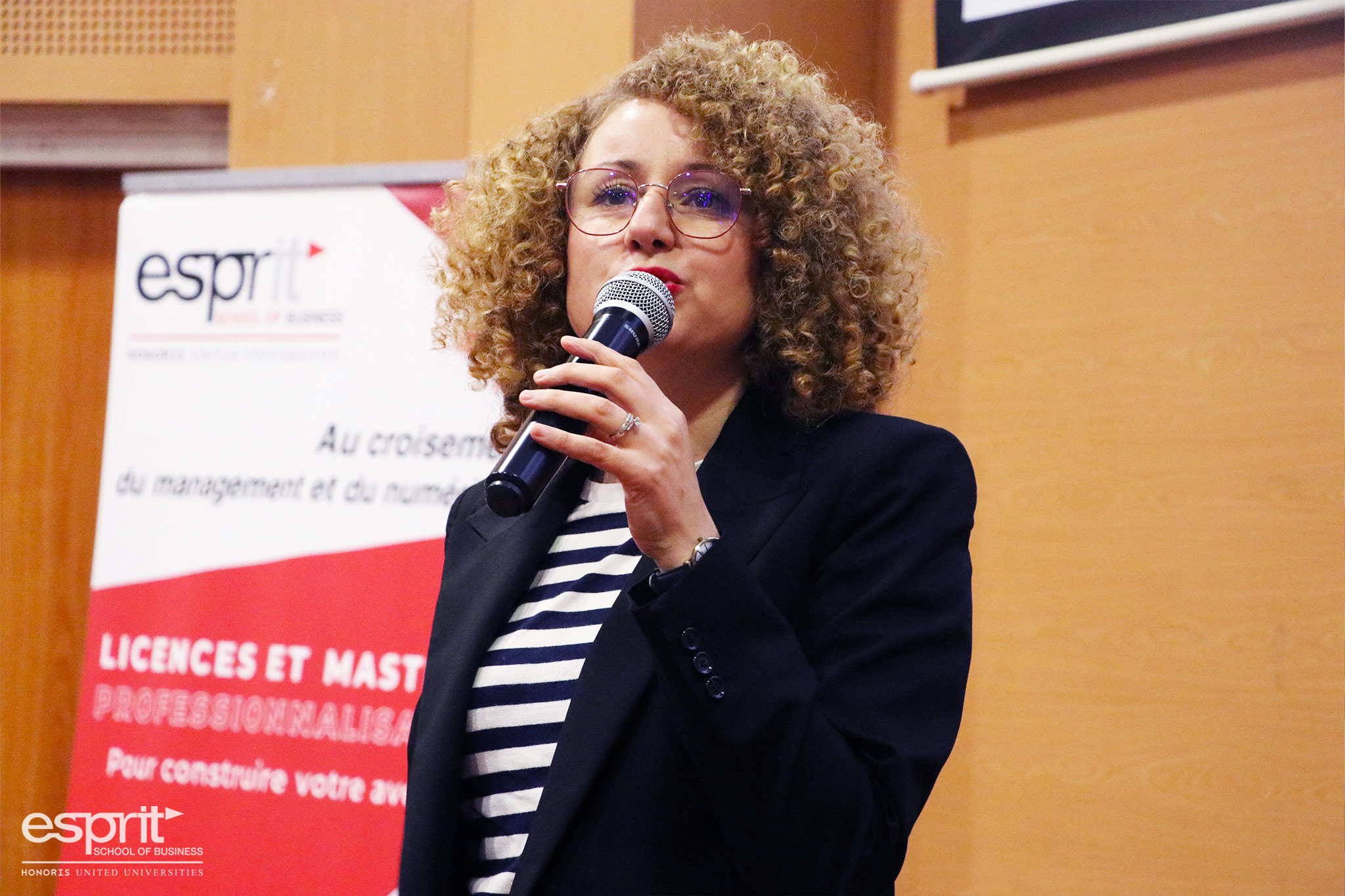 Esprit School of Business - Conférence de Mme Saoussen Lakhdar