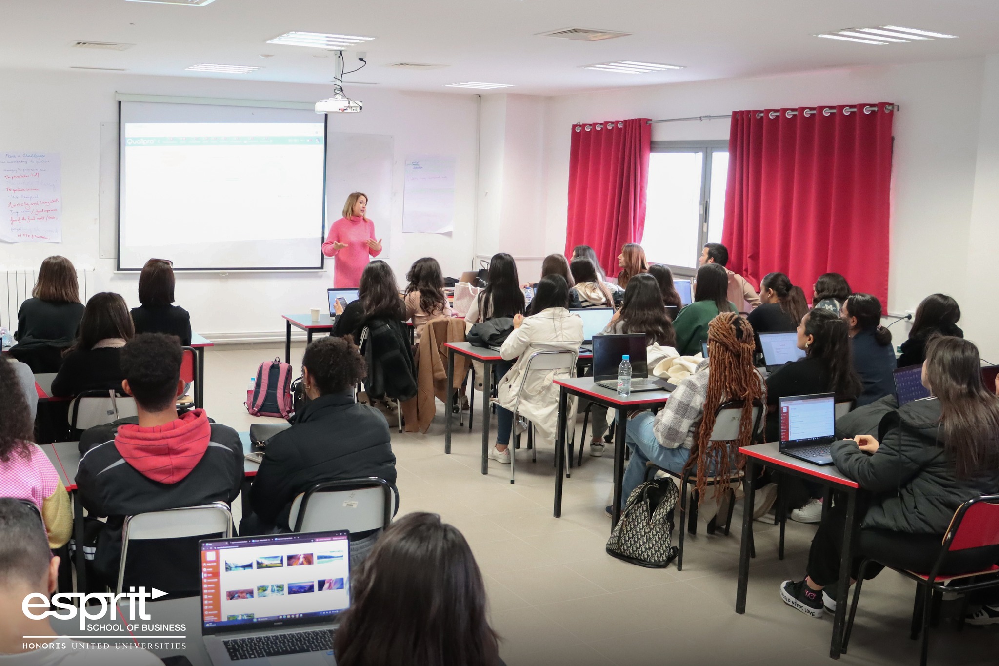 Esprit School of Business - Présentation du logiciel Qualipro